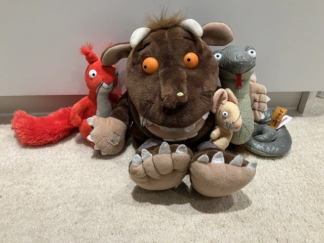 AURORA GRUFFALO MOUSE snake and squirrel soft toy bundle £20.00 ...