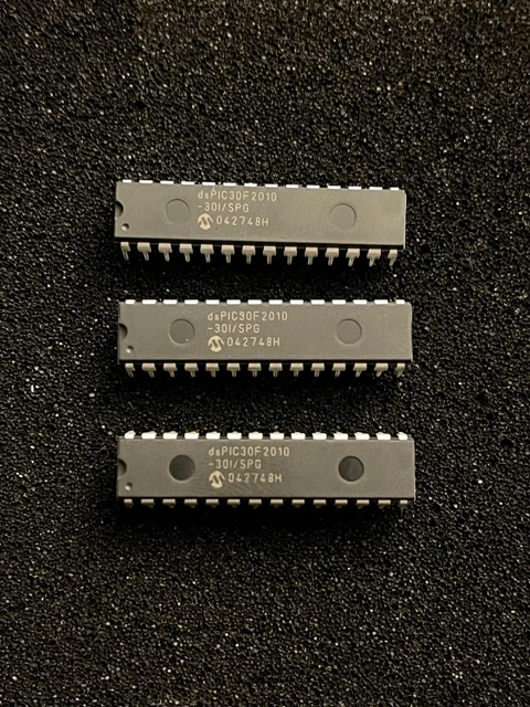 Nuovo 3pz Dspic30f2010 30isp Microchip Controller Dsp 12k Dip28 Eur 2000 Picclick It