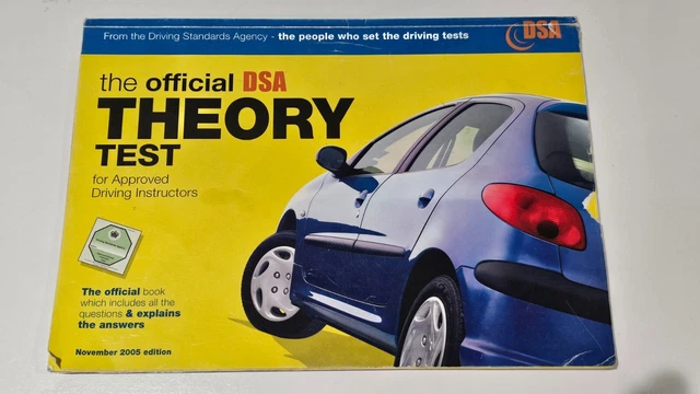 THE OFFICIAL DSA Theory Test for Approved Driving Instructors Book A4 ...