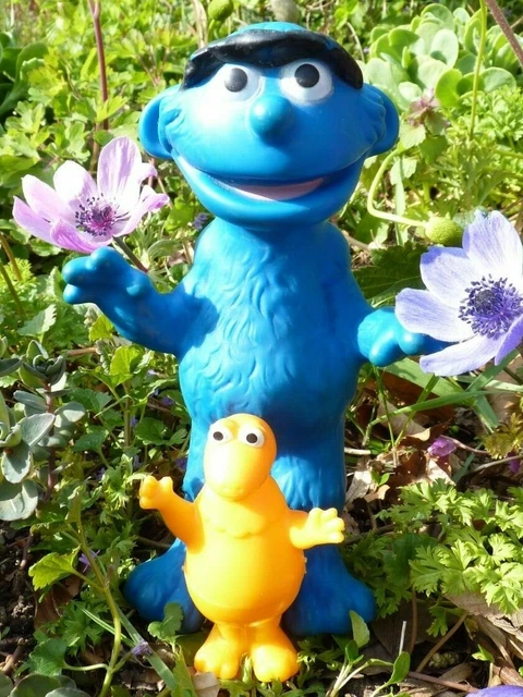 VINTAGE MORDICUS 1 Sesame Street Delacoste 1978 Figure & Casimir Figure ...