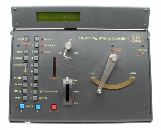 ZTC 'MULTI' GAUGE 511 Realfeel Digital Master Dcc Controller £99.50 ...