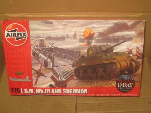 1/76 SCALE AIRFIX L.c.m. Mk.iii And Sherman Tank EUR 11,68 - PicClick FR