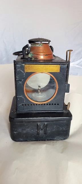 VINTAGE LNER &M& Steel And Copper Railway Lamp/Lantern £42.03 - PicClick UK