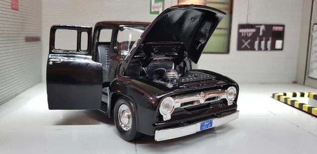 G LGB 1:24 Echelle Ford F100 Pickup Ute Van 1956 Camion Modèle Moulé ...