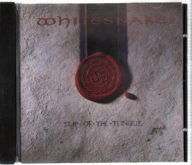 WHITESNAKE SLIP OF the Tongue CD UK Issue Pressed In Netherland Emi ...