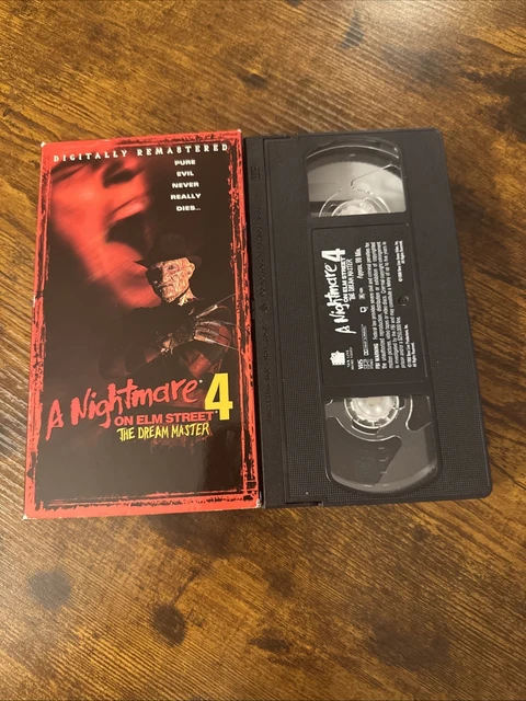 A NIGHTMATE ON Elm St 4: THR Dream Master Digitally Remastered Horror ...