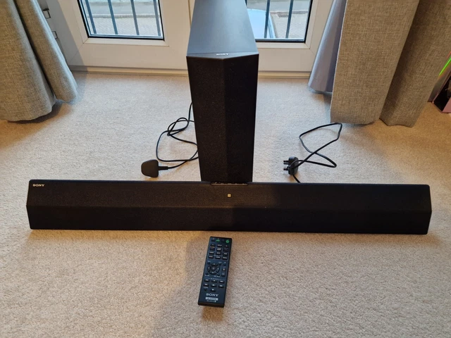 SONY SOUND BAR SA-CT370 plus sub-woofer SA-WCT370 Inc Remote £60.00 ...