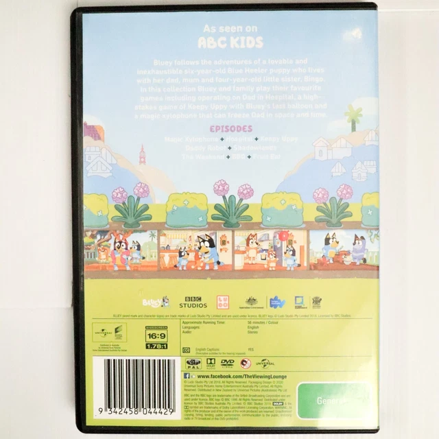 BLUEY: MAGIC XYLOPHONE And Other Stories - Vol 1 (DVD, 2018) Animation ...