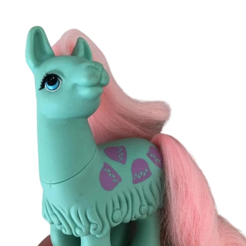 MY LITTLE PONY CHA CHA LLAMA 1988 Friends Llama Very Rare Vintage 80's ...