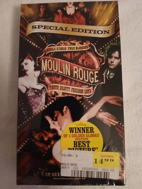 MOULIN ROUGE (VHS, 2002, Special Edition) Watermarks Fox Brand New ...