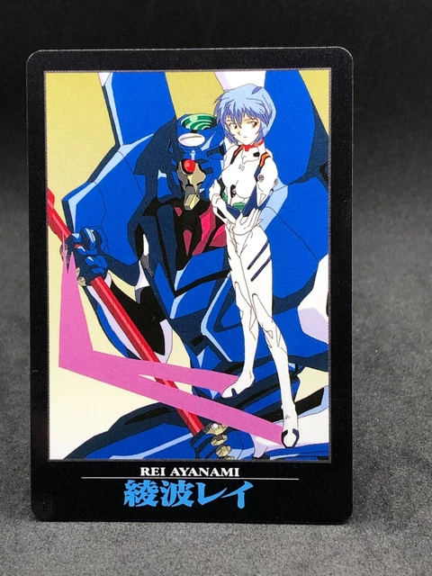 REI AYANAMII NEON Genesis Evangelion Bandai Sega Trading Card TCG 1997 ...
