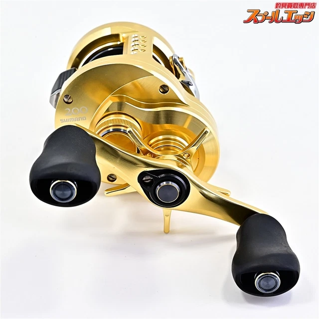 SHIMANO CALCUTTA CONQUEST 200 Spinning Reel Used A Smooth Operation No ...