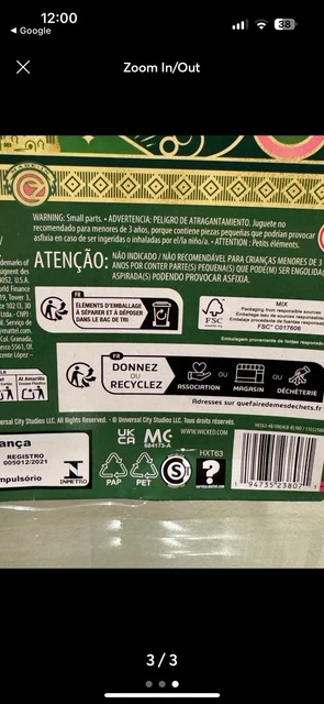 NEW COLLECTIBLE MATTEL Wicked Movie Glinda Fashion Doll URL MISPRINT ...