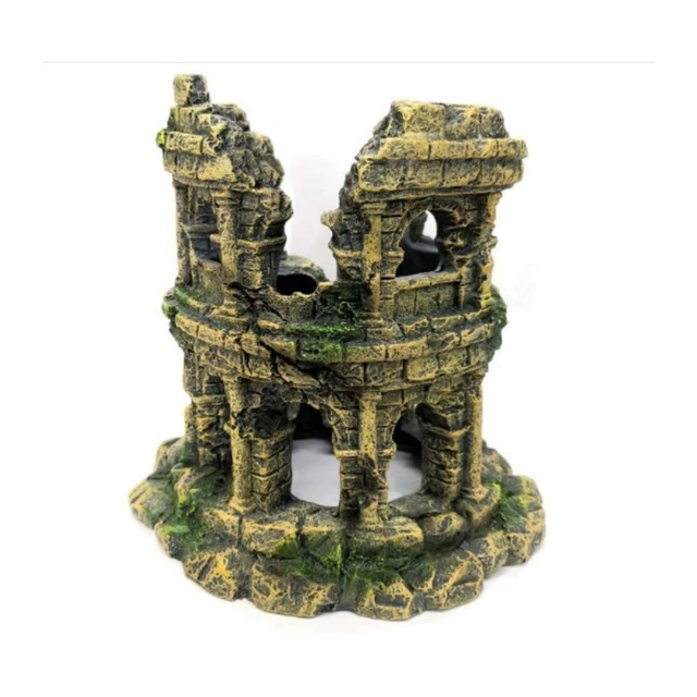 RESIN ROMAN COLUMN Ruins Hideout Aquarium Decorations Fish Tank £17.27 ...