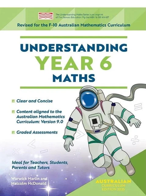 UNDERSTANDING MATHS YEAR 6 (Australian Curriculum Edition 2025) $39.90 ...