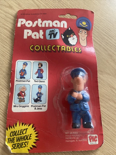 VINTAGE POSTMAN PAT 1984 collectible figure. *Boxed* £18.00 - PicClick UK