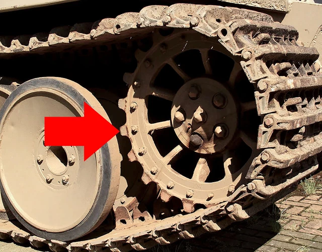 WW2 GERMAN TANK Tiger I / Panzer VI / Sd.Kfz.181 drive sprocket segment ...