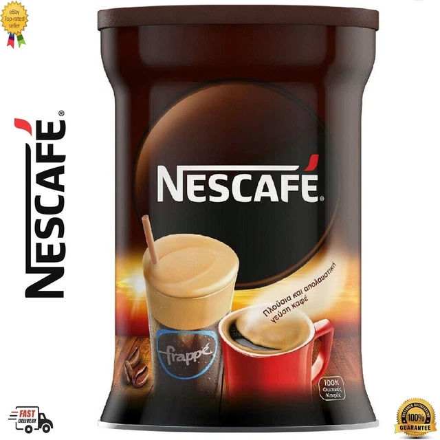 NESCAFE CLASSIC INSTANT Coffee Hot or Cold Greek Frappe - 1 Pack of ...
