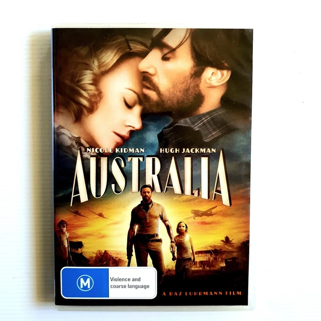 AUSTRALIA DVD 2008 Hugh Jackman, Nicole Kidman, Baz Luhrmann Film, Reg 4, VGC £4.14 - PicClick UK