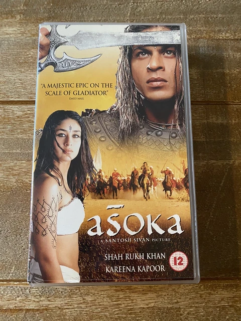 ASOKA VHS VIDEO Shah Rukh Khan Kareena Kapoor Hindi Cinema £8.99 ...