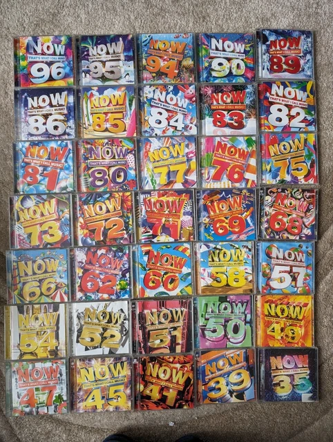 NOW THAT'S WHAT I Call Music Job Lot Bundle x 35 ( 70 discs) £45.00 ...