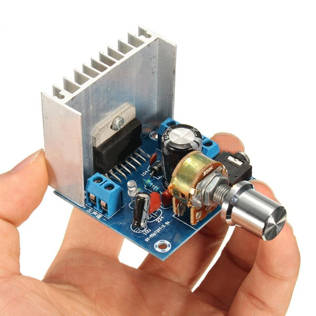 POWER AMPLIFIER BOARD Module Stereo Audio Amplifier Dual Channel AMP AC ...