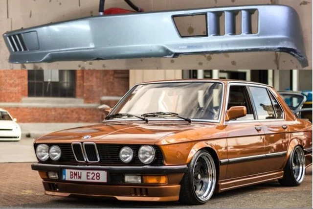 BMW E28 FRONT bumper spoiler Pfeba tech bodykit with covers £190.00 ...