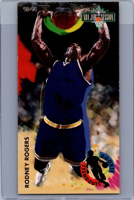 1993-94 JAM SESSION #7 Rodney Rogers Rookie Standouts base EUR 1,55 ...