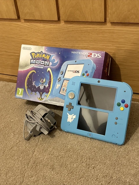 POKEMON MOON NINTENDO 2DS Console Boxed Charger Tested £129.99 ...