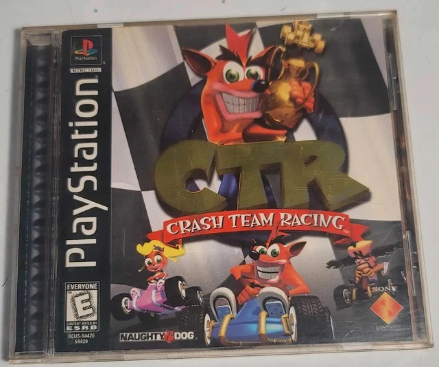 CRASH TEAM RACING (CTR) PS 1 (Playstation 1, 1999) CIB - tested $29.99 ...
