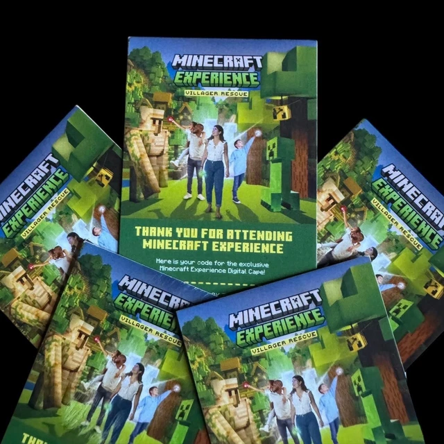 MINECRAFT EXPERIENCE VILLAGER Rescue Cape Code London 2025 (Super Rare ...