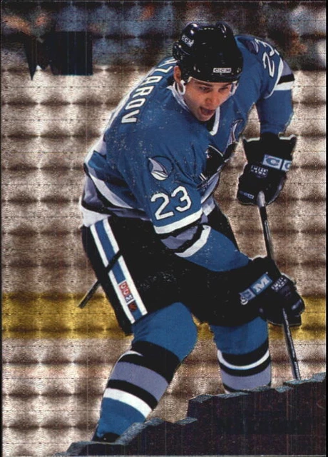1995-96 METAL SHARKS Hockey Card #132 Andrei Nazarov EUR 1,87 - PicClick FR