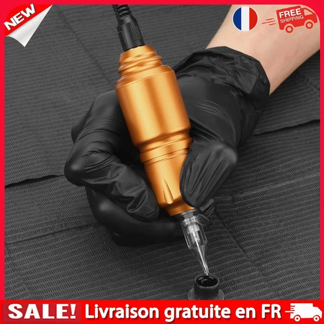 MINI TATTOO GUN 9V 8000 RPM Tattoo Pen RCA Interface for Body Art ...