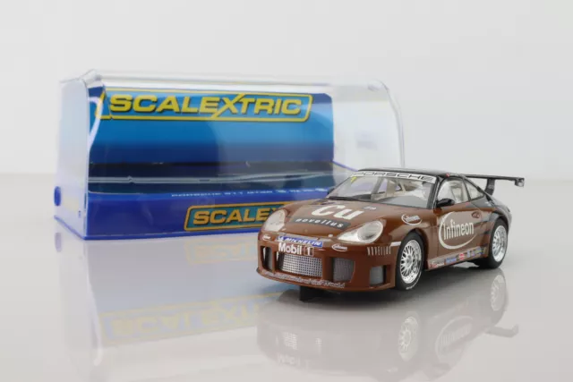 SCALEXTRIC C3194; PORSCHE 911 GT3R Slot Car; 2004 Asian Carrera; Very ...