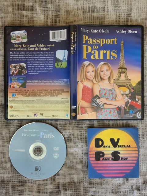 PASSPORT TO PARIS DVD Movie Mary Kate Ashley Olsen Twins $11.95 ...