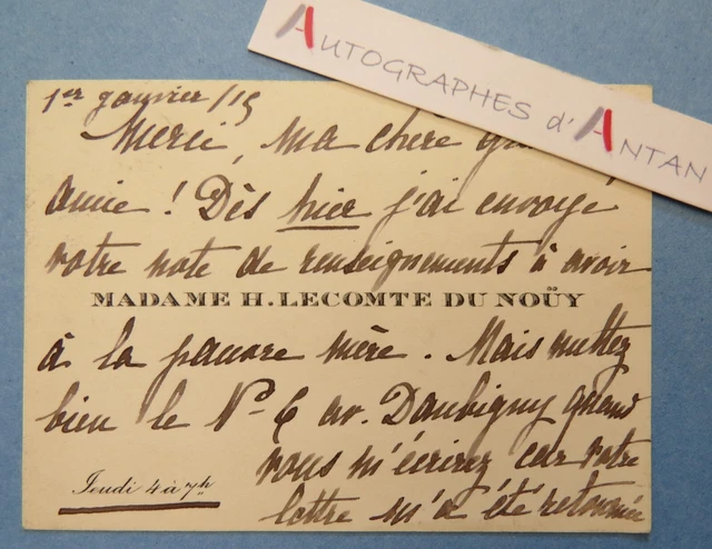 Lettre De La Femme À VENDRE! - PicClick FR