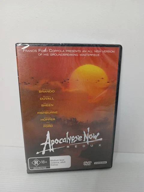 APOCALYPSE NOW REDUX (DVD, 1979) Marlon Brando - Brand New Sealed R4 £9 ...