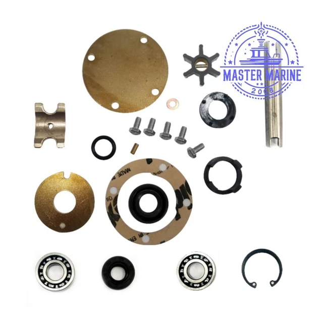 FLEXIBLE IMPELLER MAJOR Kit with Shaft For Volvo Penta Drives 21951422 ...