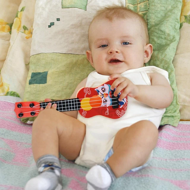 Ukulele 4 String Mini Guitar Model Musical Instruments Education Toys