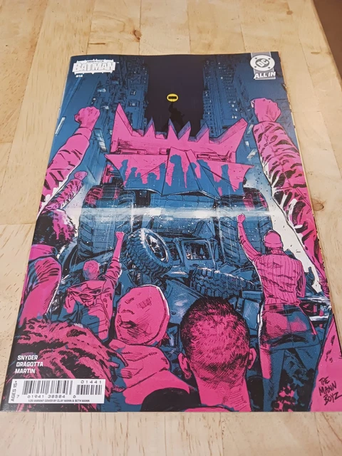 ABSOLUTE BATMAN #14 Clay Mann & Seth Mann MANN BOYZ variant WE COMBINE ...