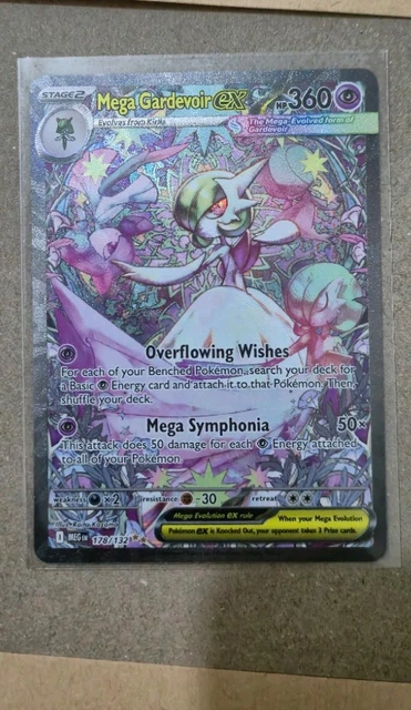 MEGA GARDEVOIR EX SIR Pokemon Card Mega Evolution #178 Mint £239.87 ...