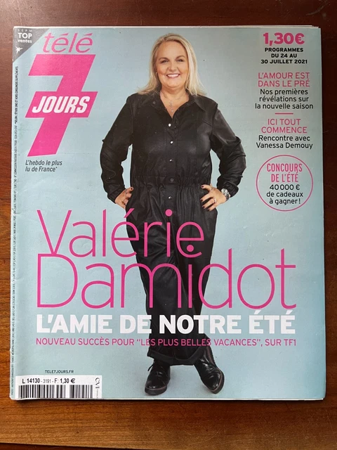 TÉLÉ 7 JOURS 24/07/2021; Valérie Damidot/ Dwayne Johnson/ Camille ...