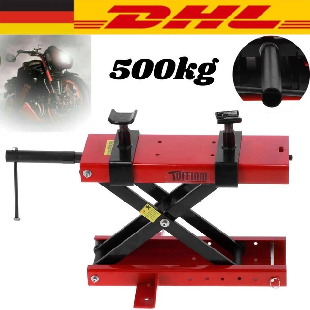 HEBEBÜHNE MOTORRAD HYDRAULISCH Motorradbühne Motorradhebebühne Quad ATV ...