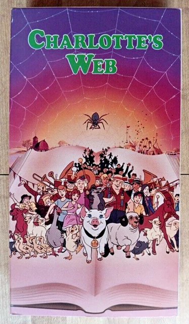 CHARLOTTE’S WEB 1973 VHS Movie Animated Cartoon Movie 1993 - Very Good ...