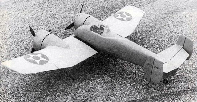 PLANS ET MODÈLES D'AVION GRUMMAN XF5-1 Skyrocket 58" WS RC TAILLE ...