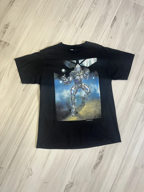 RARE VINTAGE 1997 Mr. Freeze Iceman Batman and Robin Movie Promo T ...