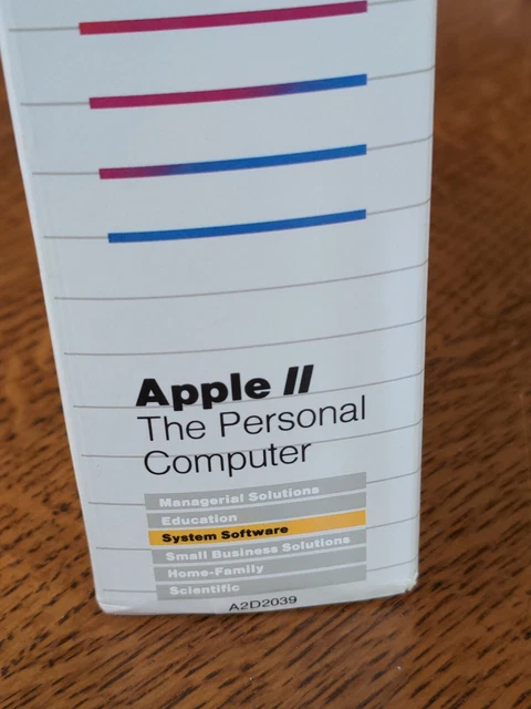 VINTAGE APPLE II Applesoft ProDOS BASIC Programmer's Kit **BOX ONLY ...