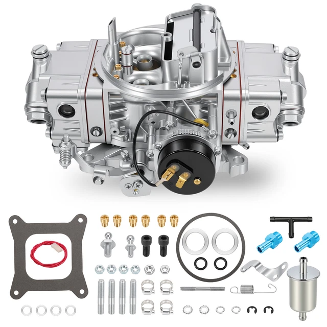 4 BARREL CARBURETOR E-Choke 700-799 cfm For Holley Mechanical Double ...