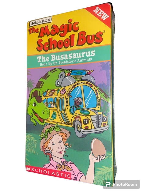 SCHOLASTIC’S THE MAGIC School Bus The Busasaurus VHS Sealed £23.44 ...