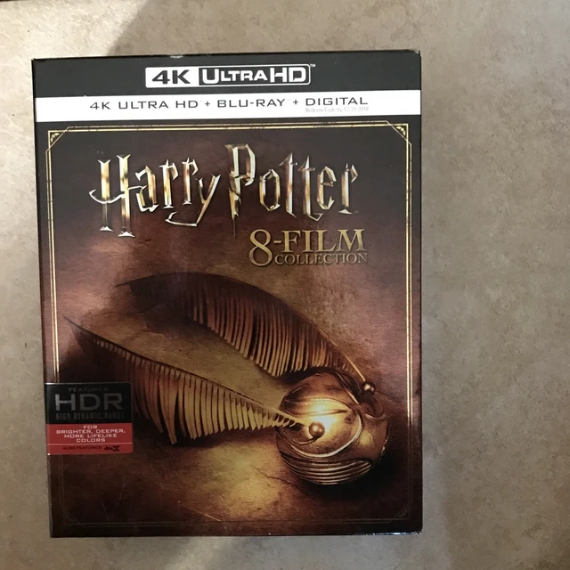 HARRY POTTER 8-FILM Collection (4K Ultra HD & Blu-Ray) 16 disques ...